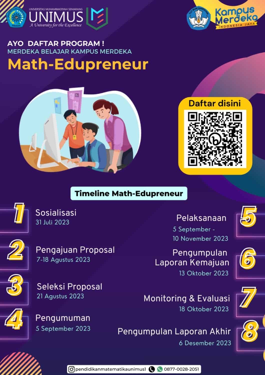 Pendaftaran Program Kewirausahaan: Math-Edupreneur – Pendidikan ...